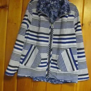 Chico's | Jackets & Coats | Nwt Reversible Chico Zenergy Jacket Sz 2 ...